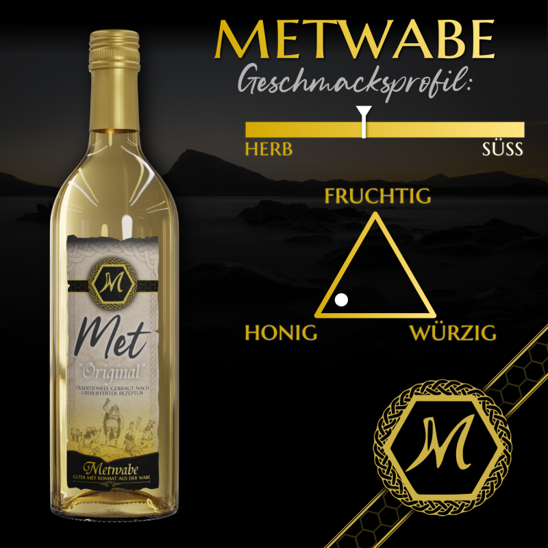 Met Original – Klassischer, ausgewogener Honigwein mit Tradition - Me